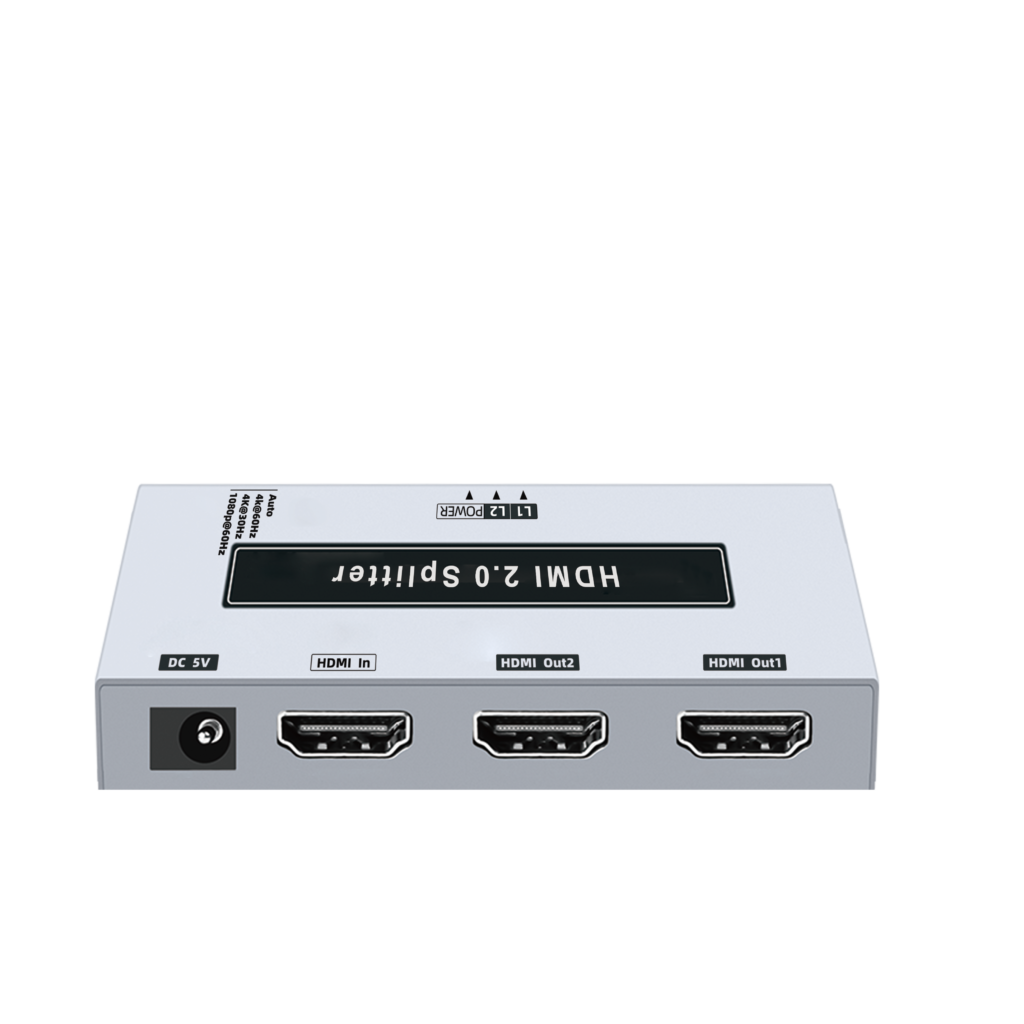 SPLITTER 1X2 HDMI 2K 4K 60HZ DTECH - ACG IMPORTADORES ELECTRÓNICOS SAC